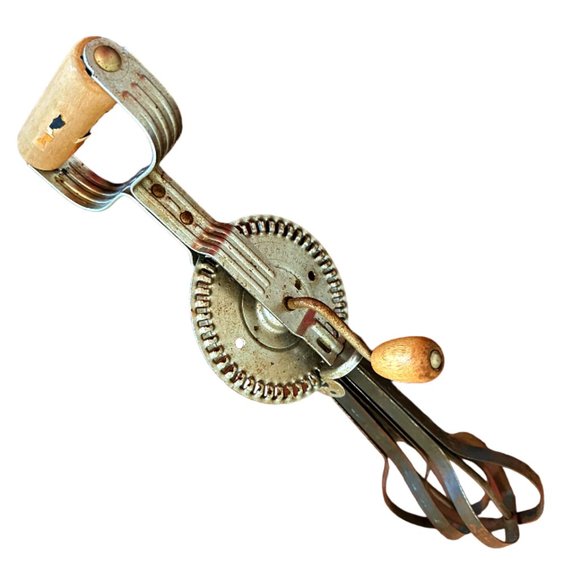 Ecko Products | Kitchen | Vintage Ekco Egg Beater Hand Held Crank Mixer ...